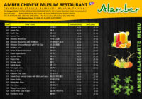 Menu Amber – Al Amber